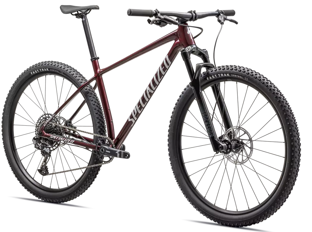 Specialized Chisel Hardtail Comp 29" GLOSS RED TINT OVER SMOKE / WHITE ...